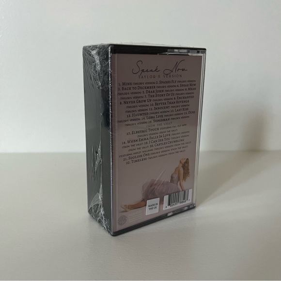 Taylor Swift | Media | Nwt Taylor Swift Speak Now Taylors Version Cassette | Poshmark